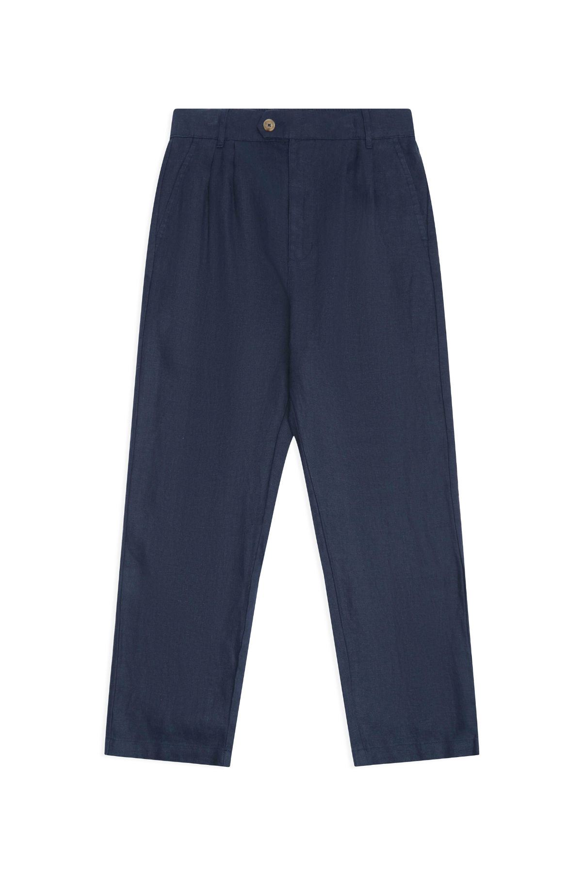Linen Slack Pant - Midnight
